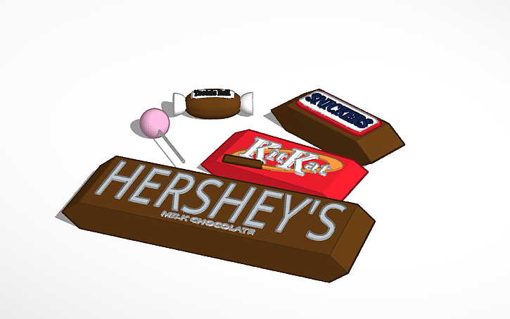 3D design Candy - Tinkercad