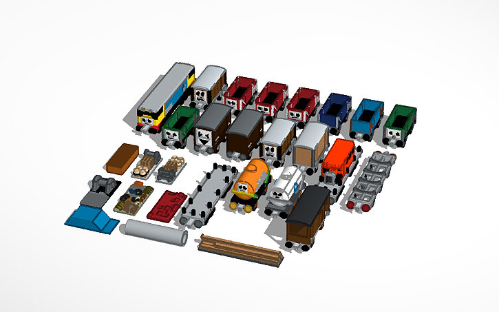 3D design Garreth the Weight Cautious Diesel | Tinkercad