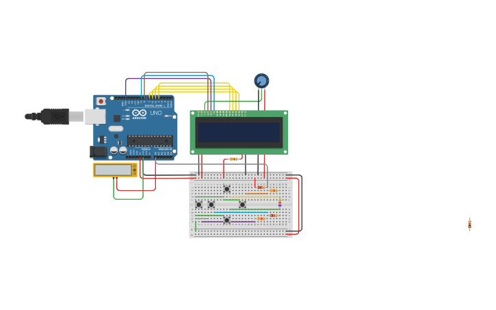 Circuit Design Jogo Quiz Versão Final Tinkercad
