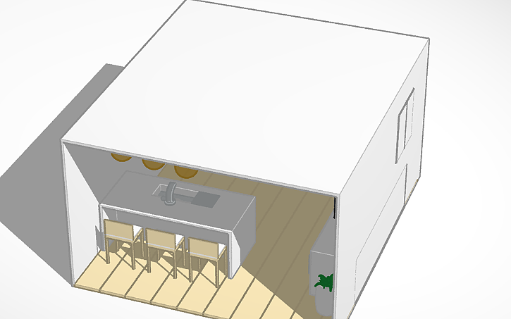 3D design Kitchen - Tinkercad