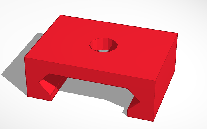 3D design Airsoft Rail Mount PROTO - Tinkercad