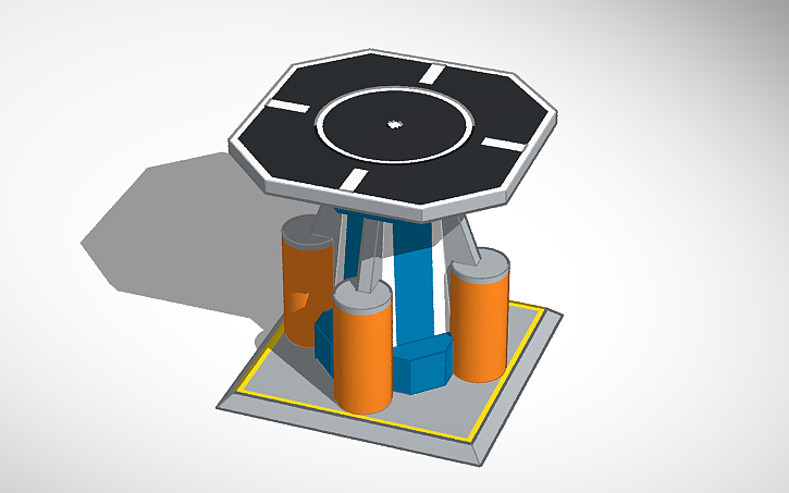3d Design Landing Pad Tinkercad