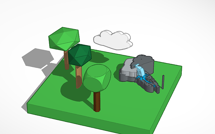 3D design Rian forest | Tinkercad