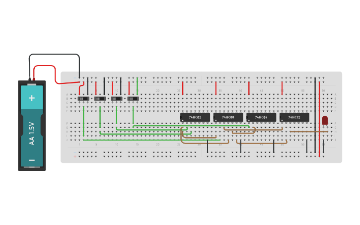 Circuit Design Activity 5 Combinational Logic Tinkercad