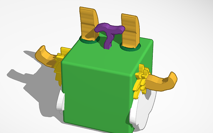 3D design Blox fruit dragon fruit - Tinkercad