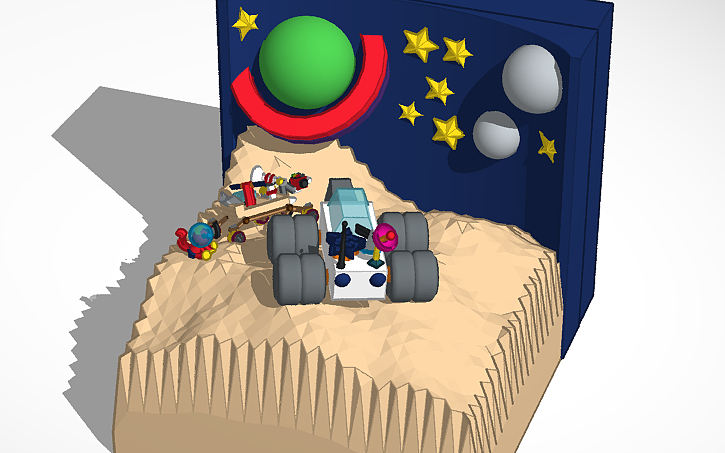 3D design Mars rovers | Tinkercad