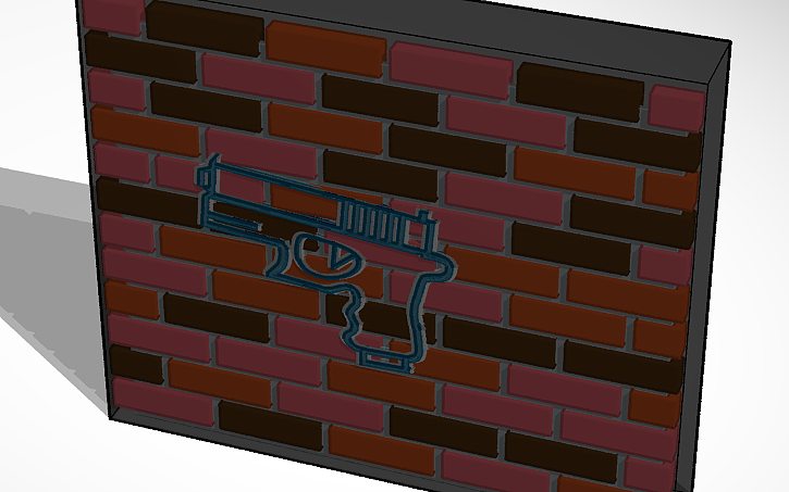 3D design Glock 30 "Neon Sign" - Tinkercad