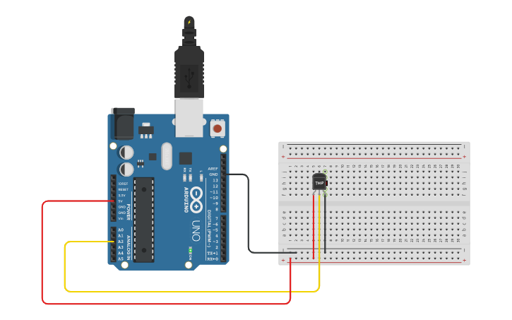 Circuit design Task 1 | Tinkercad