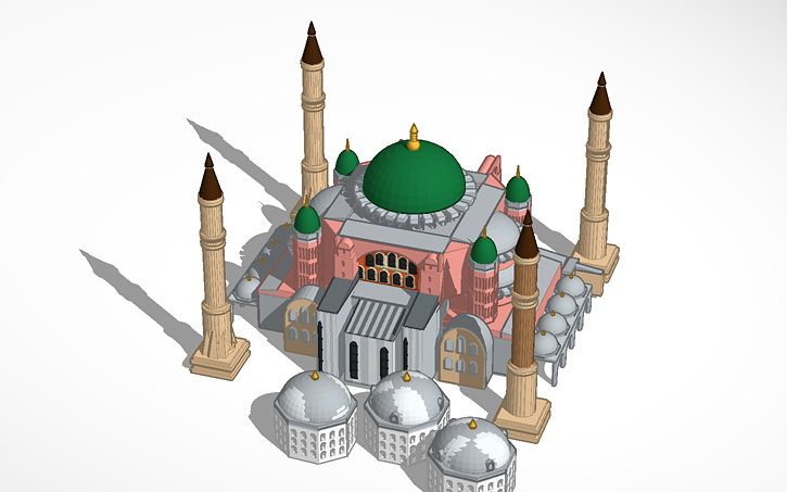 3D design looks nothing like taj mahal | Tinkercad