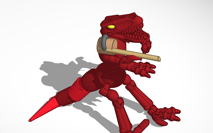3D design dino - Tinkercad
