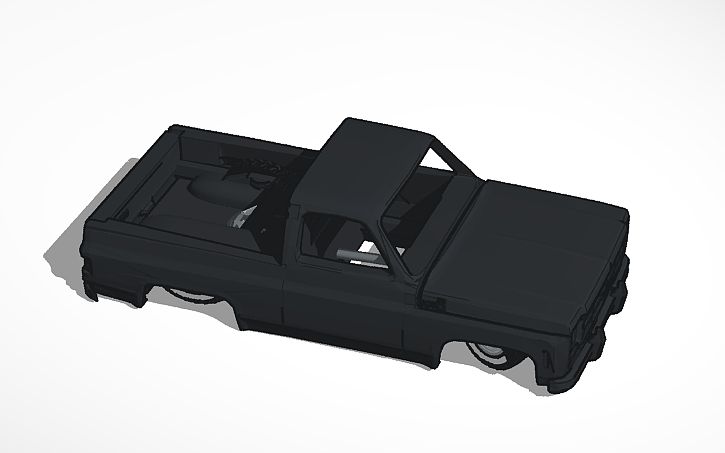 3D design Chevy C10 - Tinkercad