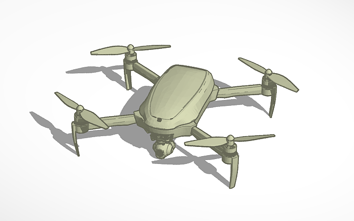 3D design drone - Tinkercad