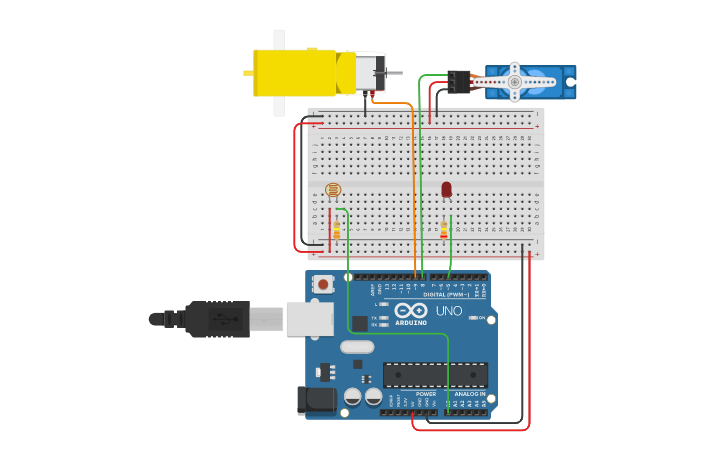 Circuit design Fotocelda_UMBRAL(threshold) | Tinkercad