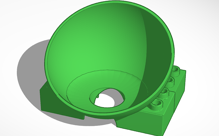 3D design Catching funnel - Tinkercad