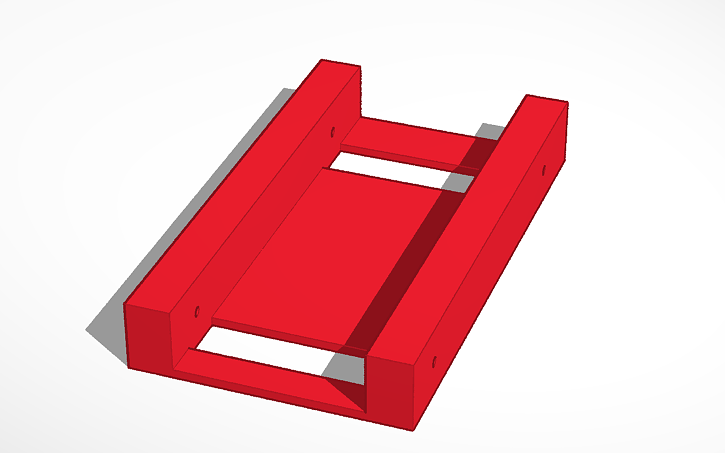 3D design frame of car - Tinkercad