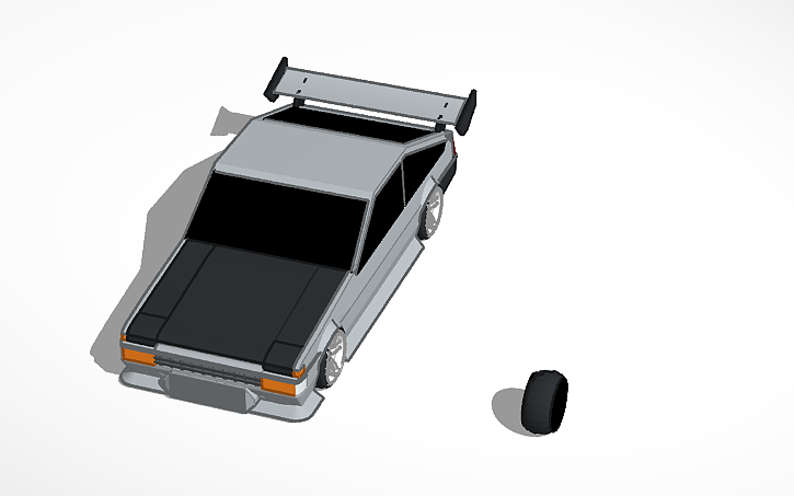 3D design TOYOTA AE86 | Tinkercad