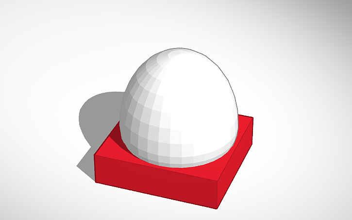 3D design Egg Lamp | Tinkercad