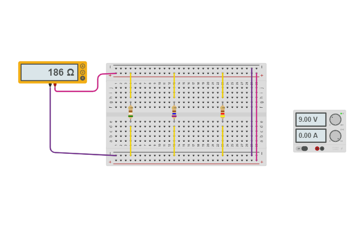Circuit design CIRCUITO PARALELO | Tinkercad