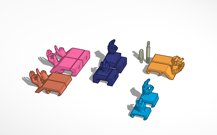 3D design Middle_Finger_Sights_Fixed - Tinkercad