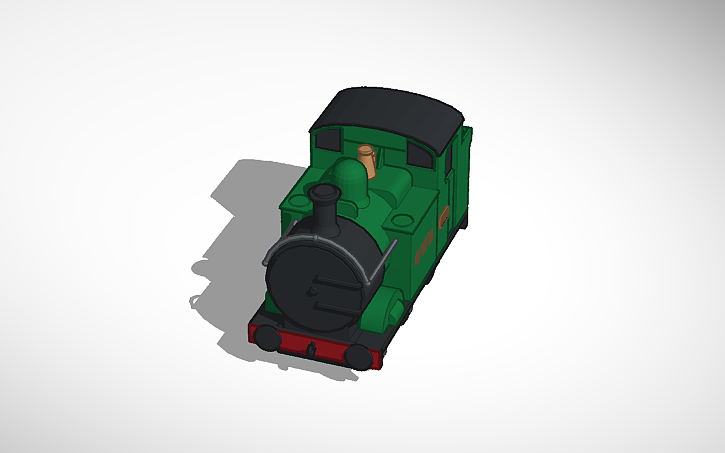 3D design GWR 14xx - Tinkercad