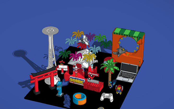 3D design 100 designs - Tinkercad