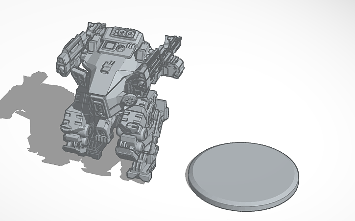 3D design cyberpunk minotaur - Tinkercad