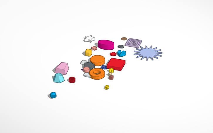 3D design Medallion-templates-shape-generators | Tinkercad