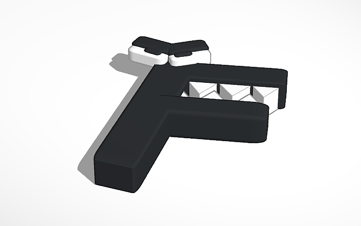 3D design Alphabet Lore: F - Tinkercad