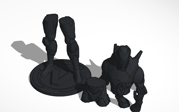 3D design Omega - Tinkercad