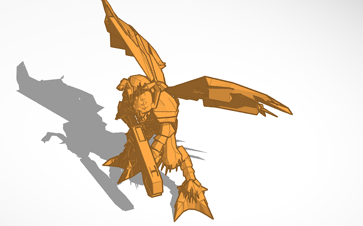 3D design Warhammer 40k Tau Vespid 2 - Tinkercad