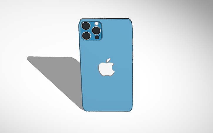 3D design iphone 13 pro max - Tinkercad