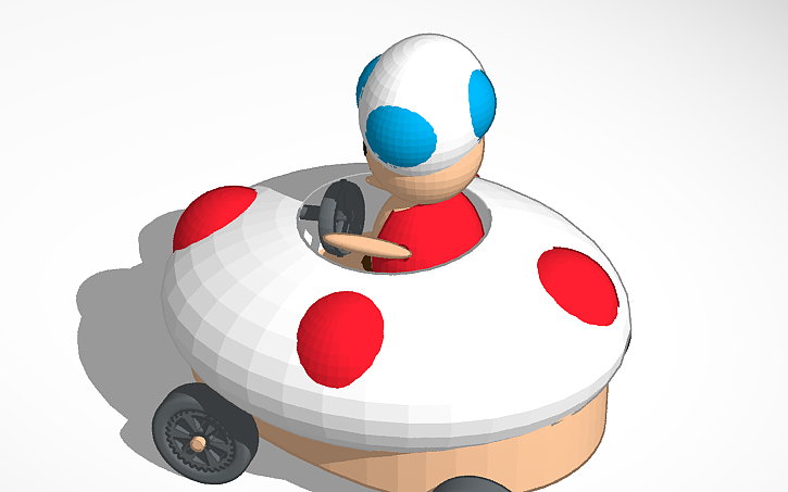 3D design Toad Car | Tinkercad
