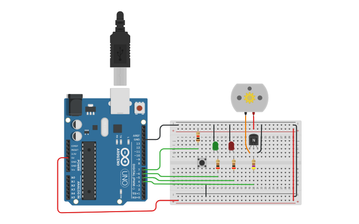 Circuit design Atividade André | Tinkercad