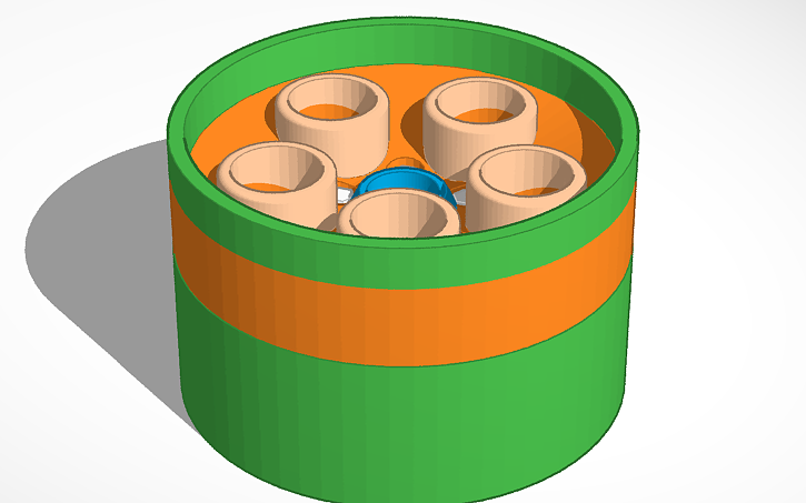 3D design Countach Bravo style front wheel WIP | Tinkercad