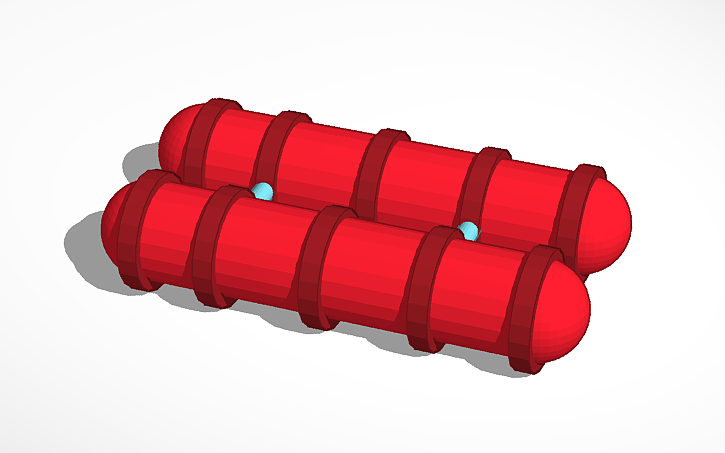 3D design container - Tinkercad