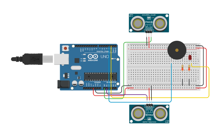 Circuit Design Final Exam Simple Project Tinkercad