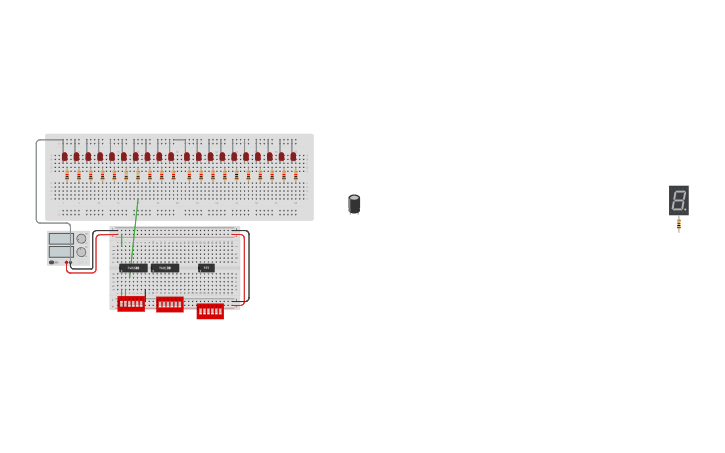 Circuit design DLD VIRTUAL LAB - Tinkercad