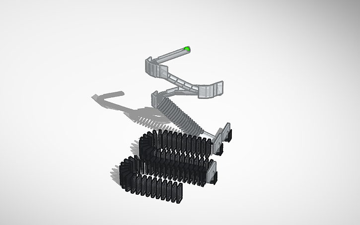 3D design Chain Reaction (Marble Run) - Tinkercad