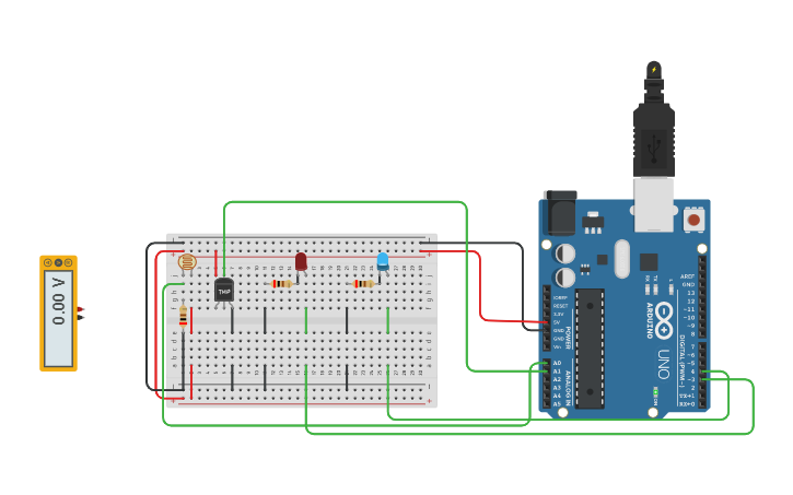 Circuit design bp | Tinkercad