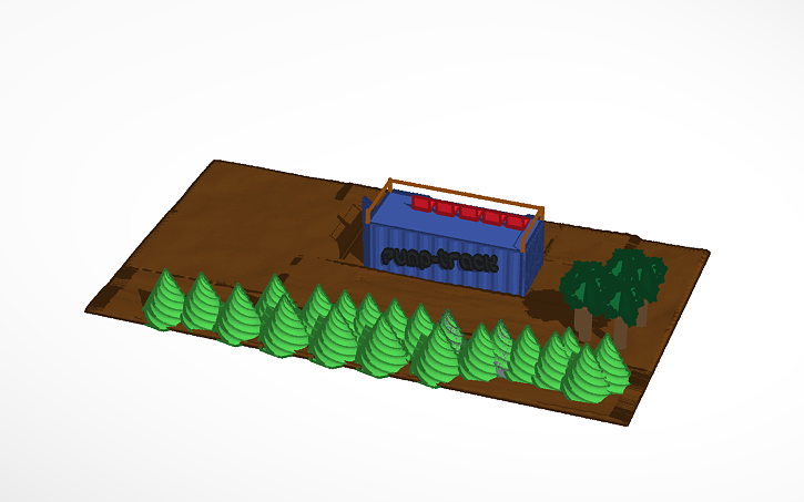 3D design Container - Tinkercad