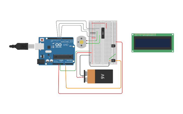 Circuit Design Motor By Using H Bridge Motor Driver [l293d] In Arduino