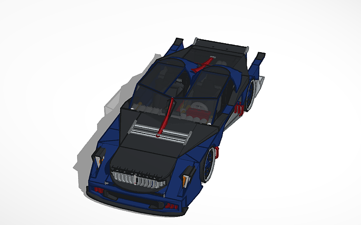 3D design Sport car (Poyde,Muscle-R) - Tinkercad