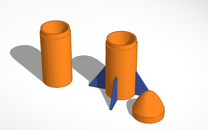 3D design MARYMOUNT - Mini-Stomp Rocket - 1 Inch PVC | Tinkercad