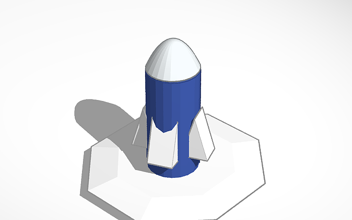 3D design Rocket Star | Tinkercad