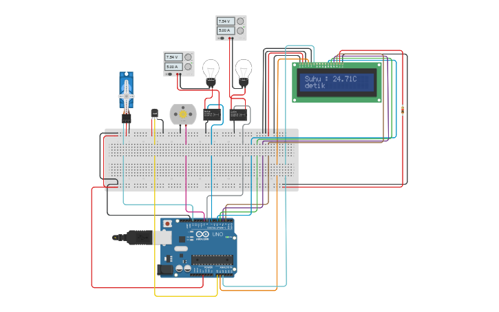 Circuit design Final Project | Tinkercad