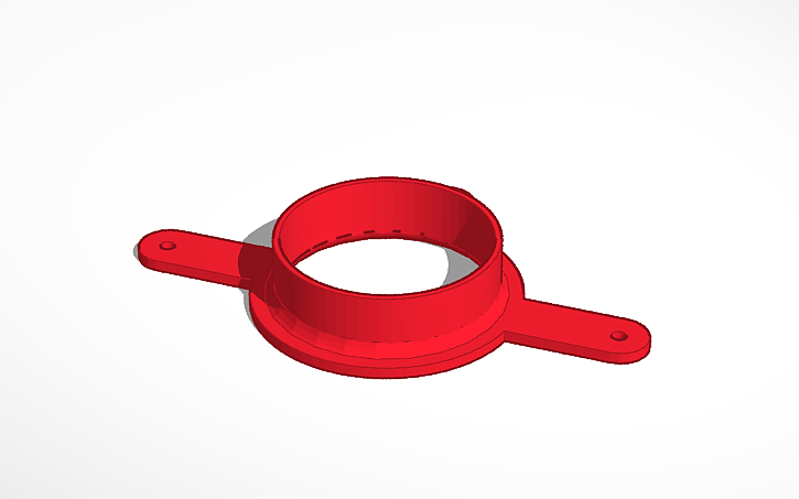 3D design BZ12 Part 21 RH Cold intake Flange | Tinkercad