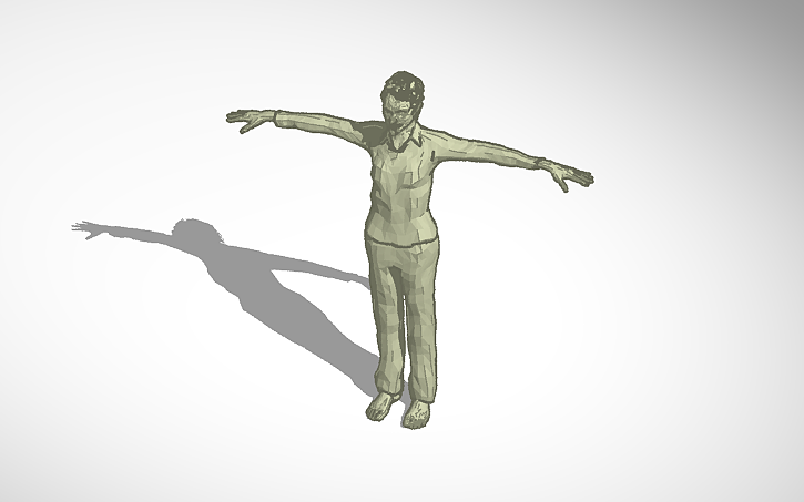 3D design Zombie Pack - Tinkercad
