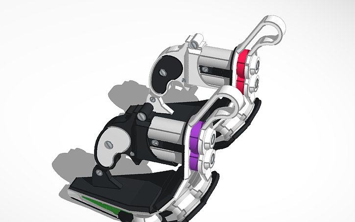 3D design Splatoon Tetra Dualies - Tinkercad