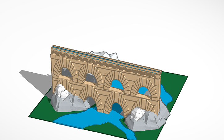 3D design Aqueduct | Tinkercad