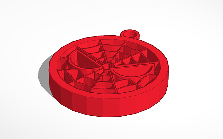 3D design spiderman keychain - Tinkercad